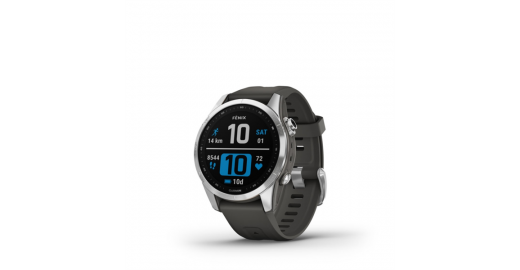 Garmin fenix 7S Silver-Graphite pulzusmérő óra - szürke, S méret ...