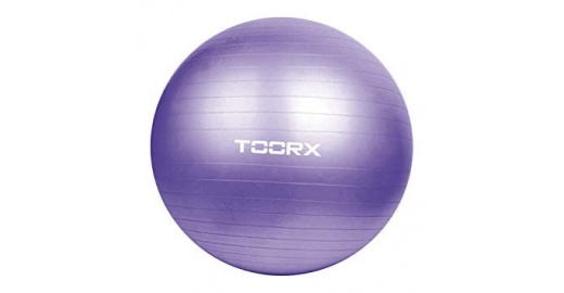 Toorx Gym Ball fitnesz labda 75 cm, lila - edzéshez, munkához