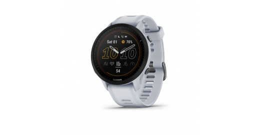 Garmin Forerunner 955 Solar Whitestone pulzusmérő óra - GPS, napelemes ...